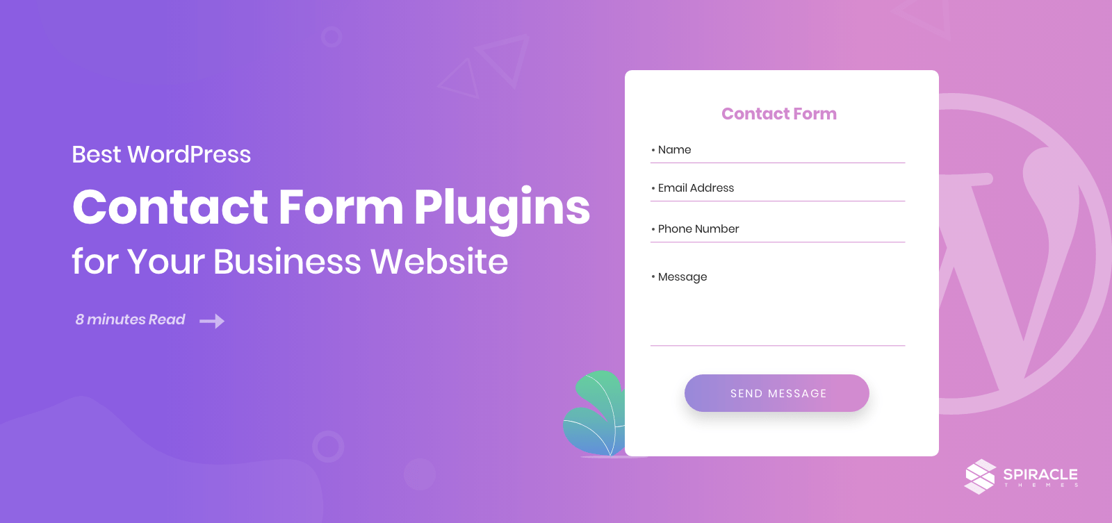Best WordPress Contact Form Plugins For Your Business Website